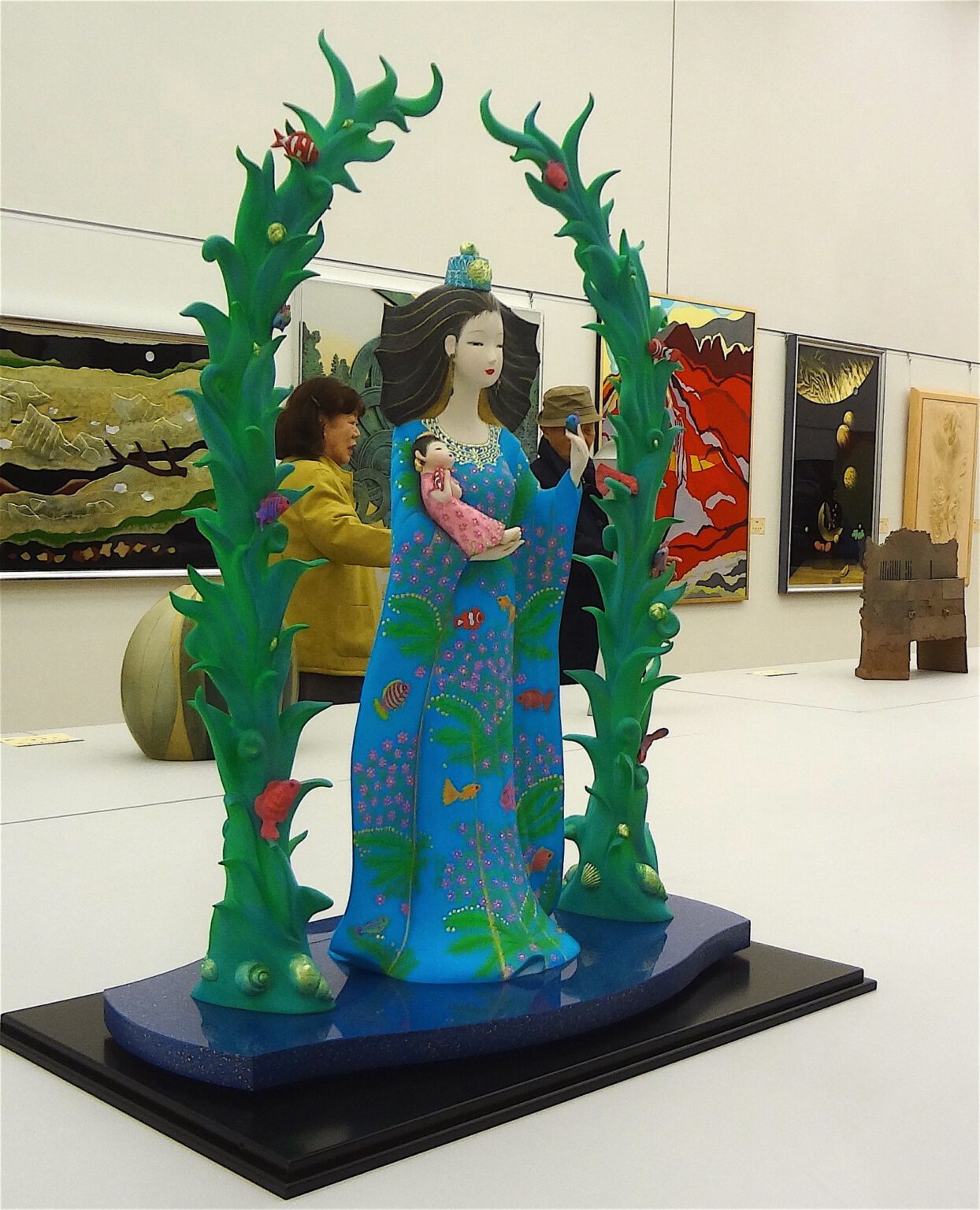 日本初、夫婦で文化勲章。日展理事長の奥田小由女先生におめでとうございます – For the First Time in Japan ...