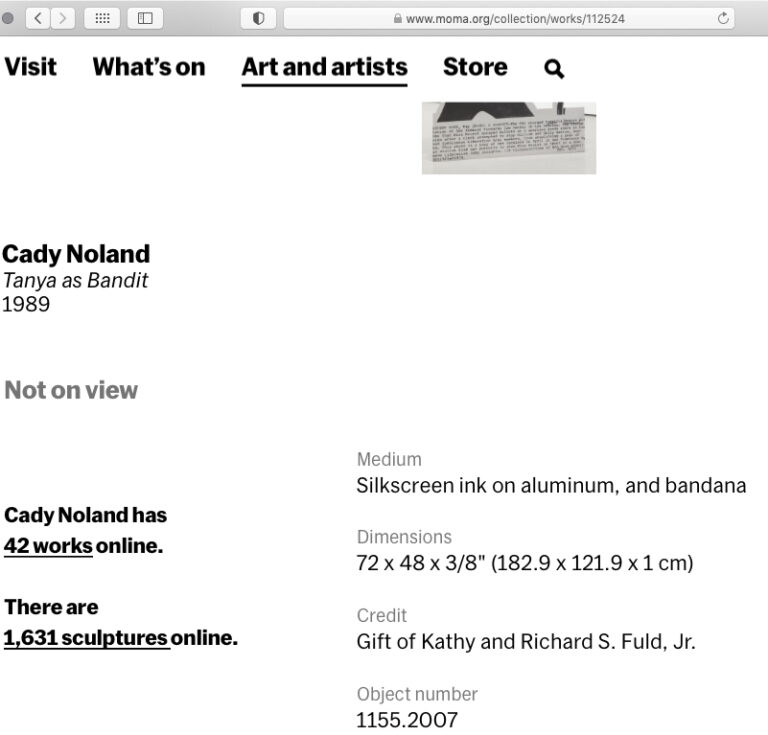 Extremely boring, pretentious, outdated works by “American Artist” Cady ...